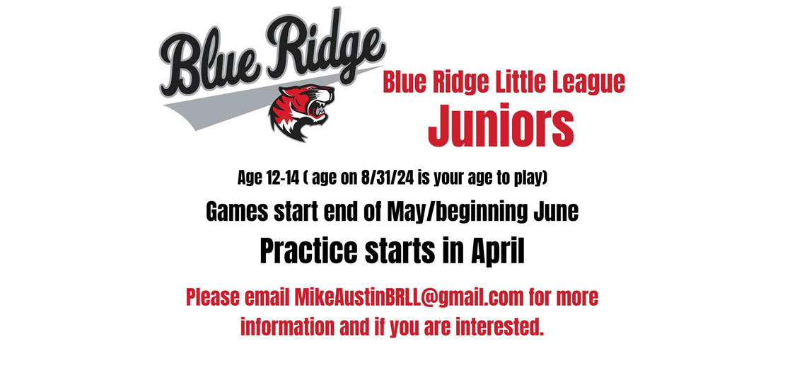 Blue Ridge Little League > Home